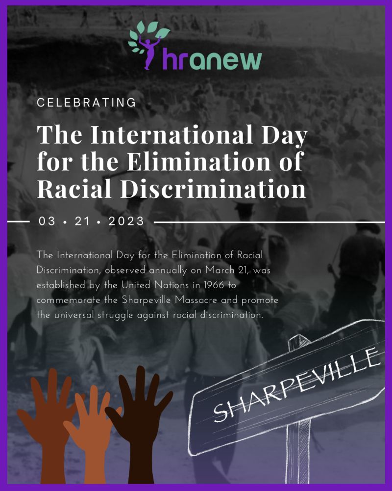 The International Day for the Elimination of Racial Discrimination - HR ...